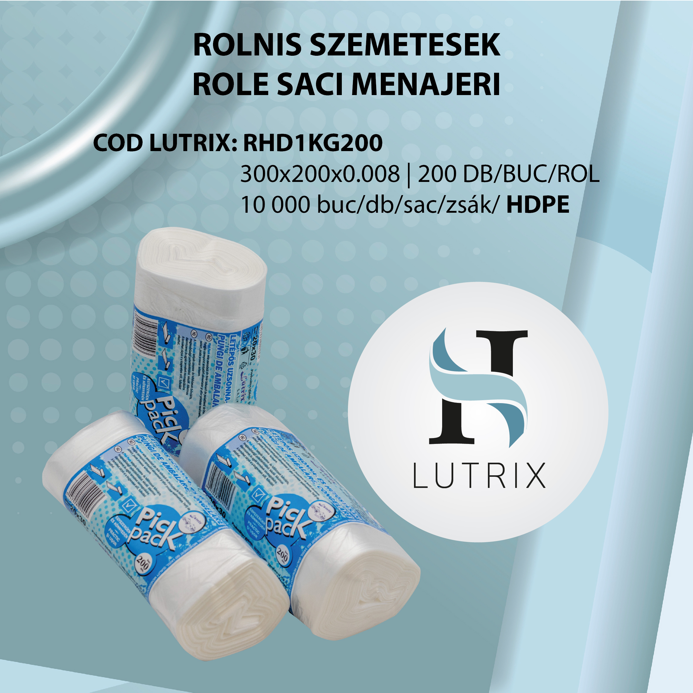 Lutrix - csomagolóanyagok, fóliák, reklámtáskák gyártása