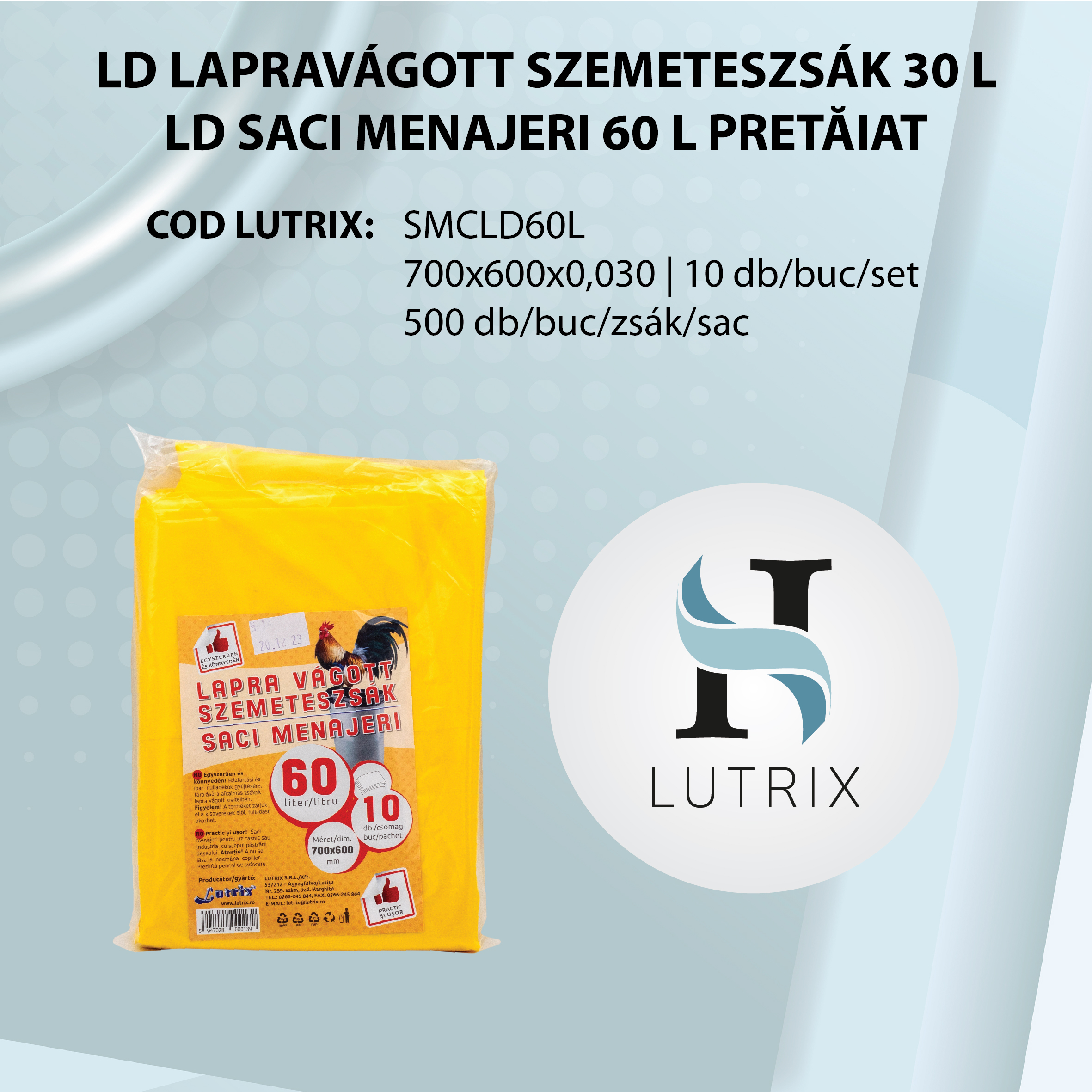 Lutrix - csomagolóanyagok, fóliák, reklámtáskák gyártása